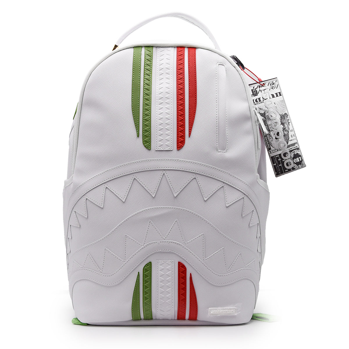 Zaino Sprayground Italy Racing Bianco Stile Ispirato Alle Corse | Sabot ...