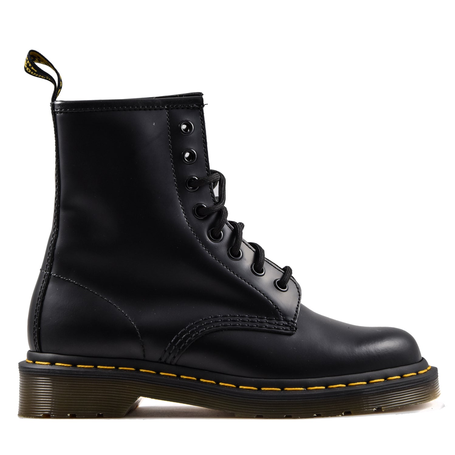 Dr. Martens 1460 Women's Amphibious Boots In Black Leather | Sabot Arezzo